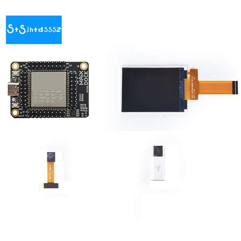 ชุดบอร์ดทดลอง Sipeed Maix K210 Ai Lot พร้อมกล้อง Gc0328 และหน้าจอ 2 4 นิ้ว สีดํา อุปกรณ์เสริม