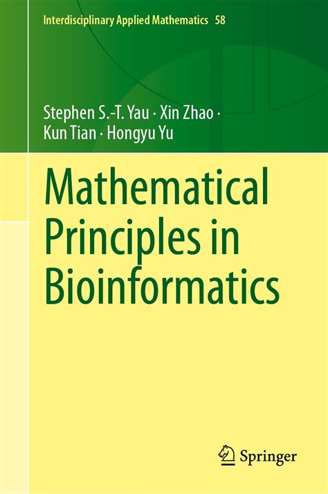 Mathematical Principles In Bioinformatics