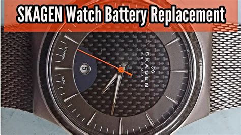 Skagen Watch Battery Replacement Parts