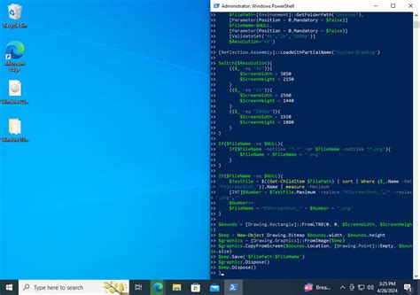 How To Take Screenshots Of Desktop With Powershell