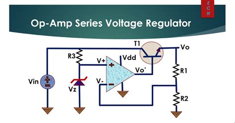 Op Amp Series Voltage Regulator Design