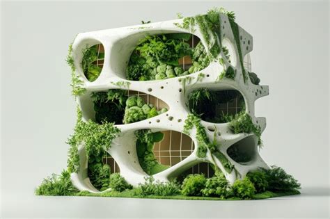 Premium Photo 3d Illustrations Of Fluid Architecture Design