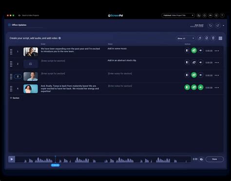 Stories Streamline Video Creation With Storyboards And Scripts Screenpal