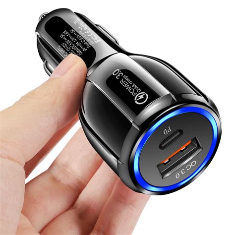 Incarcator Auto 38w Usb 3 1a Si Pd Type C 20w Negru Emag Ro