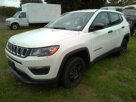 C 20 2020 Jeep Compass Sport 4x4 Flood Salvage Title Online