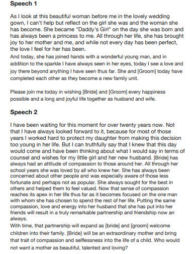 Man Speech Examples Format PDF DOC