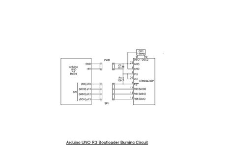 Circuit For Usbasp To Program An Atmega328p Without Bootloader Microcontrollers Arduino Forum