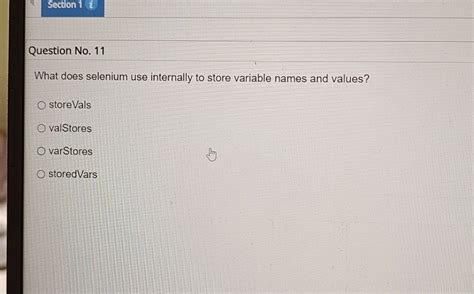 Section 1 Question No 11 What Does Selenium Studyx Section 1 Question No 11 What Does Selenium Studyx