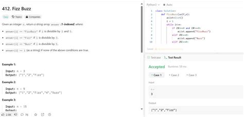 Jayashree M On Linkedin Leetcode Codingchallenge Fizzbuzz Poweroffour Learningeveryday