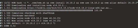 Node Version Instructions Cause Failure Issue Gitpod Io Gitpod GitHub