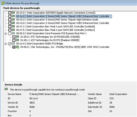 Vmware Esxi Determine Which Usb To Pass Through Breek Een Been