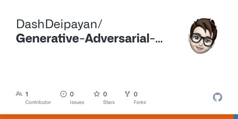 GitHub DashDeipayan Generative Adversarial Network Using Keras