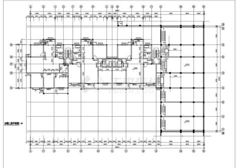 某城市的多层底商住宅楼建筑规划方案图住宅小区土木在线