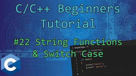0x16 string functions and switch case ini parsing c c beginners