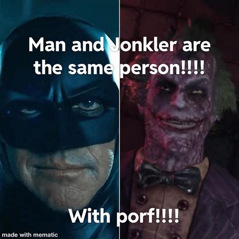 Man And Jonkler Are The Same Person With Prove R Batmanarkham