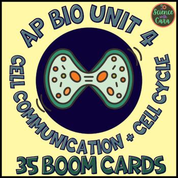 AP Bio Unit 4 Cell Communication And Cell Cycle Review Cards TpT