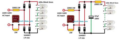 How To Make A Simple Led Bulb Circuit Circuit Ideas For You