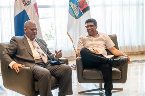 Dío Astacio Y Darío Castillo Se Reúnen Para Avanzar En Implementación