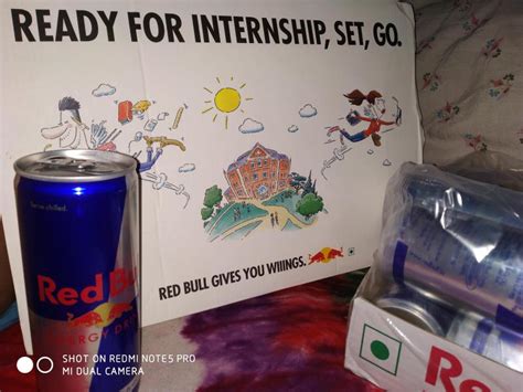 Supratim Auddy On Linkedin Red Bull Internshipon The Way😍😍