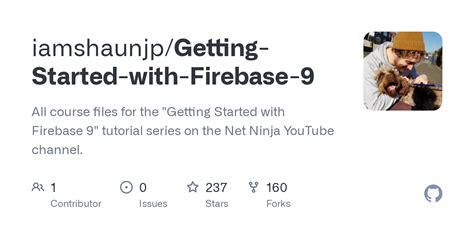 GitHub Iamshaunjp Getting Started With Firebase 9 All Course Files