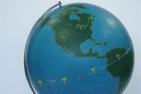 1940s Nystrom Large Aviator Metal Globe — Agent Gallery Chicago