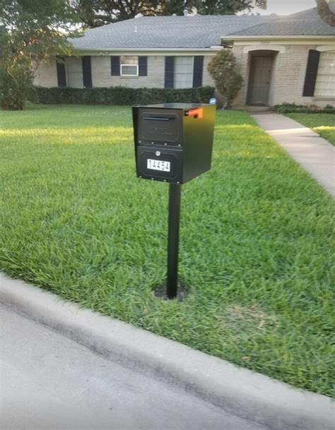 Locking Mailbox Lock Replacement Plano Brick Mailbox Repair