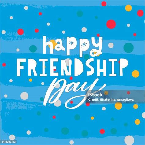 우정의 날 2022 년을 축하하기위한 텍스트와 요소가 포함 된 우정의 날 벡터 일러스트 레이 션 0명에 대한 스톡 벡터 아트 및 기타 이미지 Istock