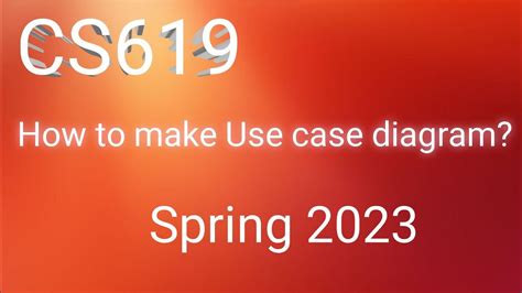 Cs619 How To Make Use Case Diagram Virtual University Project 2023 Youtube