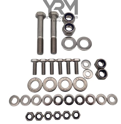 Ss A4 80 Rear Trailing Arm To Axle And Chassis Fixing Kit Lr Defender