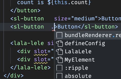 Autosuggesting Feature For Lit Element Properties Are No Longer Working Issue Runem Lit