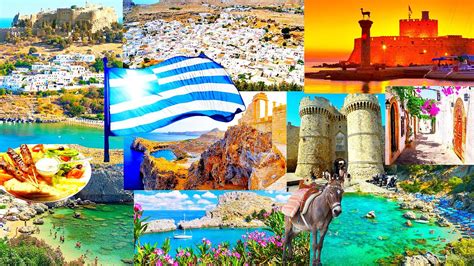 Греция Остров Родос🇬🇷Лучшие места и достопримечательности Youtube