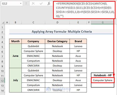 How To Extract Unique Values Based On Criteria In Excel 2 Methods