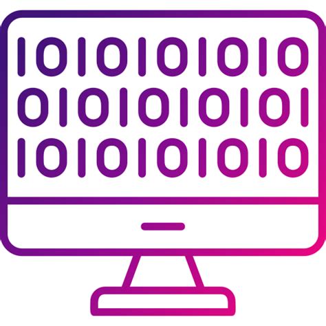 Binary Code Generic Gradient Icon