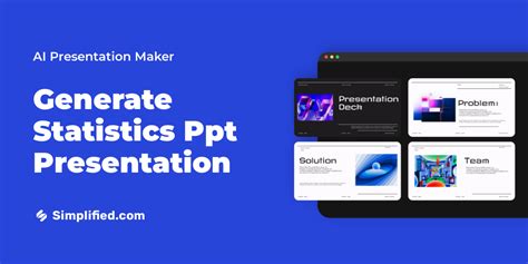 Statistics Slides Made Easy With AI Presentation Maker