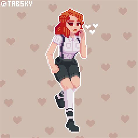 Artstation Redhead Girl