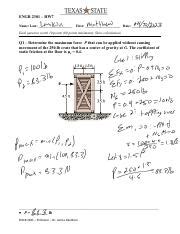 ENGR 2301 HW7 221128 Pdf ENGR 2301 HW7 Name Last First Date Each Question Worth 10 Points