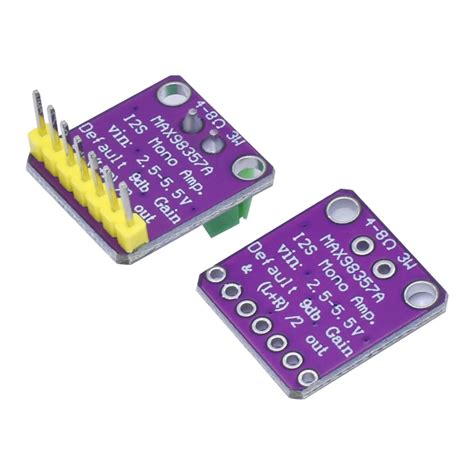 I2s 3w Class D Amplifier Breakout Interface Dac Decoder Module Max98357 Filterles Audio Board