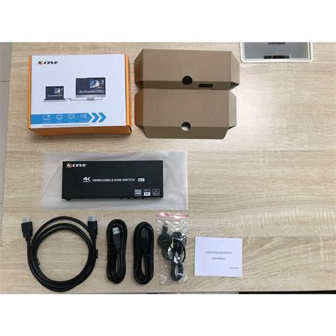 KVM A K Ultra HDMI USB KVM Switch X HDMI KVM Switch Port With Wired Remote Control