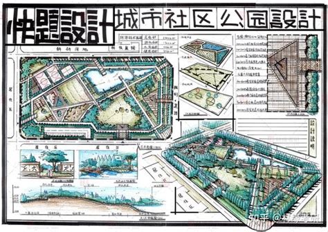 风景园林考研 南林2021初试真题解析——社区公园方案设计 知乎