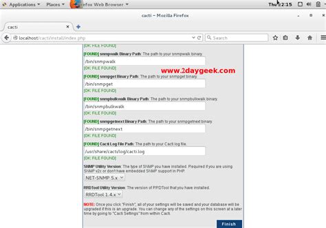 Install Cacti 0 8 8f Network Monitoring Tool On Centos Rhel Fedora 3 2daygeek