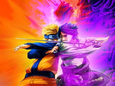 100 Sasuke Vs Naruto Wallpapers