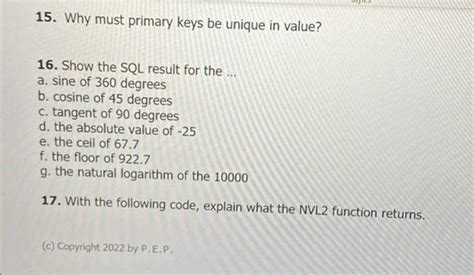 Solved 12 How Many Weeks Difference Between The Dates Sysdate And 1 Answer Transtutors