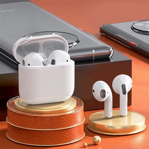 Pro 4 TWS Wireless Earphone Bluetooth 5 1 Touch Control Headset With Mic Earphones Shopee