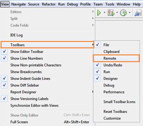 Create Menu And Toolbar Button In NetBeans IDE