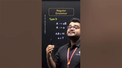 Type 3 Or Regular Grammar Compilerdesign Nesoacademy Quickconcepts Youtube