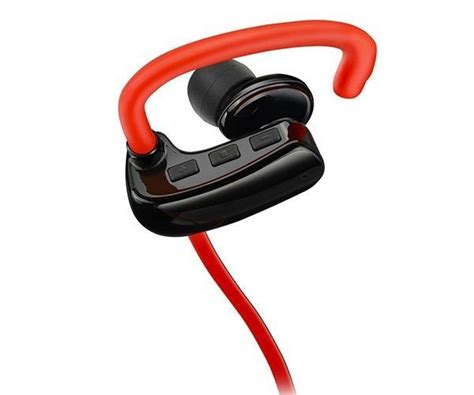 Fone De Ouvido Pulse By Multi Earhook Sport Bluetooth Preto Vermelho PH Pichau