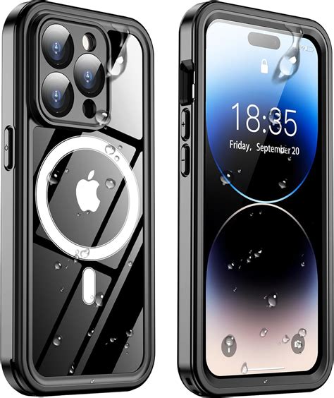 Amazon Com Temdan For Iphone Pro Case Waterproof Screen Protector Real Ip Underwater