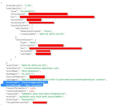 Throtteling Rate Exceeded On Createorupdatestack · Issue 138 · Awsaws