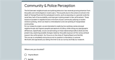 Capstone Research Survey R Virginiabeach