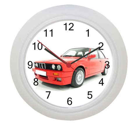 Bmw Neon Wall Clock At Nicholas Michael Blog
